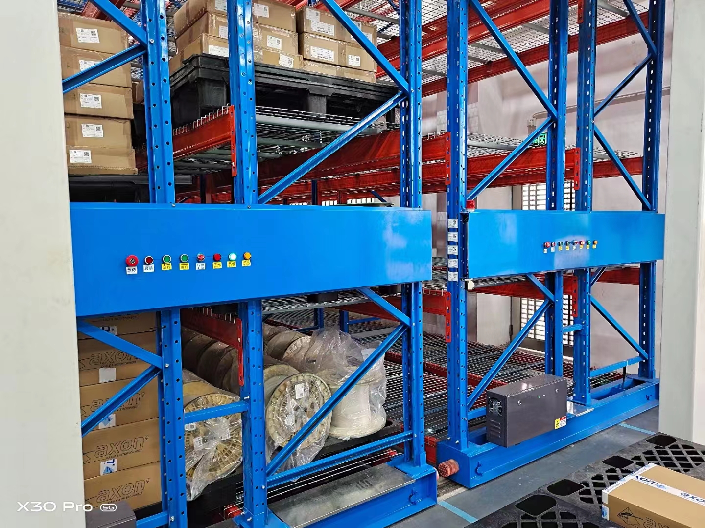 移动式货架-电动移动货架-恒力达智能装备